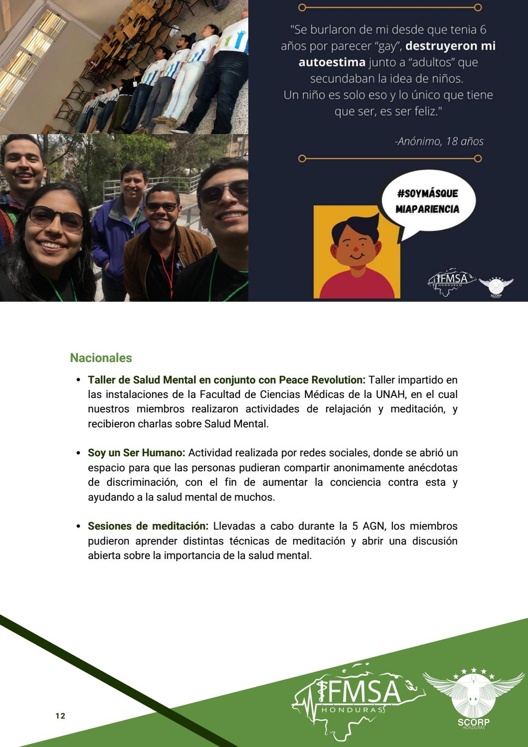 Booklet SCORP IFMSA-Honduras 2020 by IFMSA-Honduras - Issuu