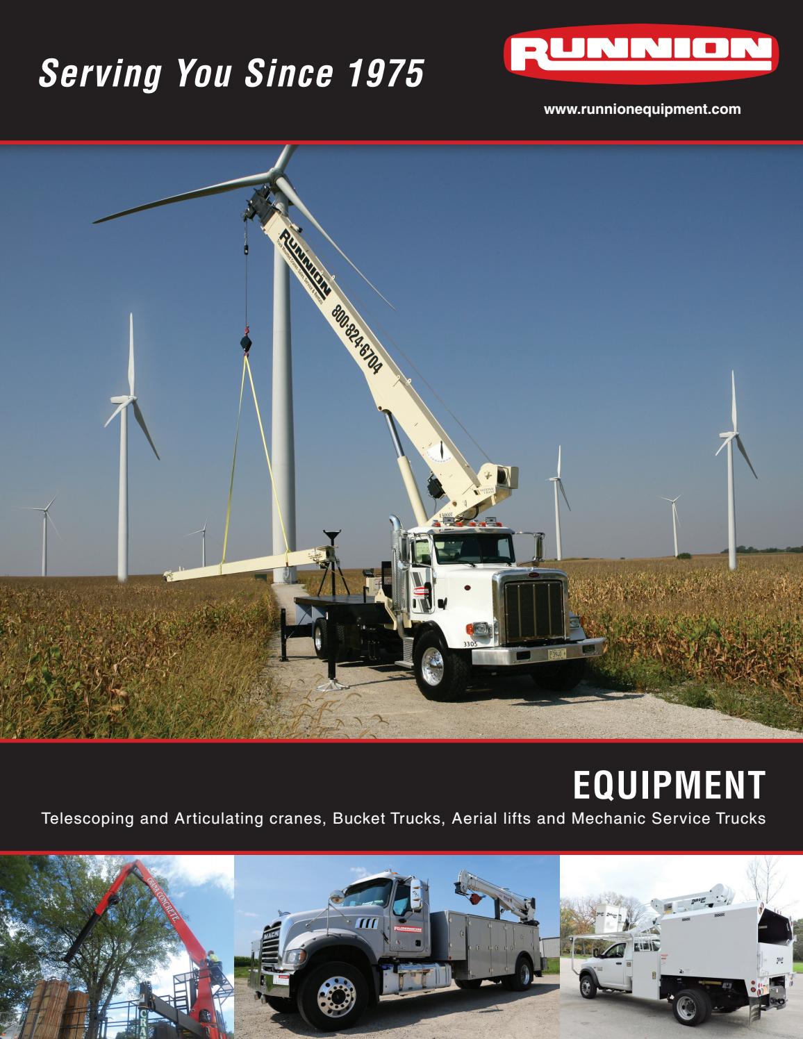 Runnion Equipment Line Brochure by Runnion Equipment Company - Issuu