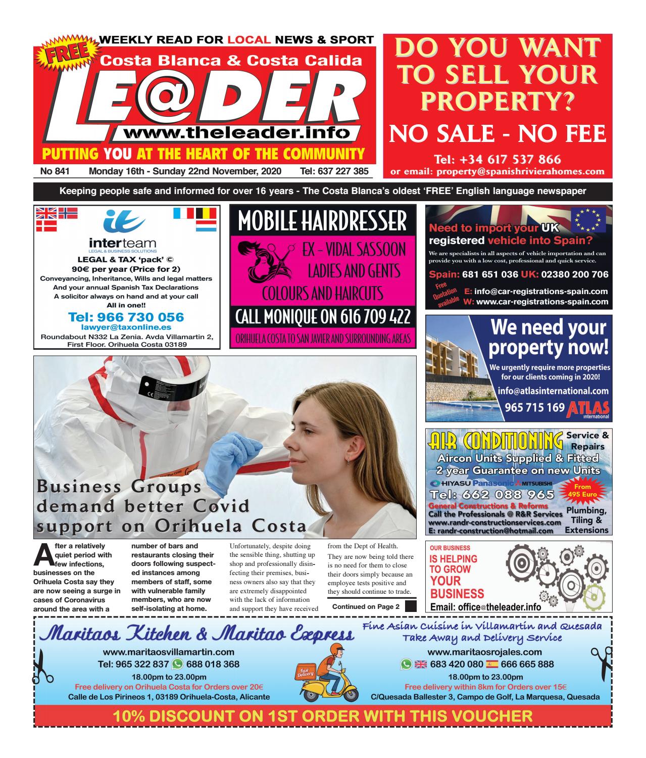 The Leader Newspaper Edition 841 by The Leader - Issuu