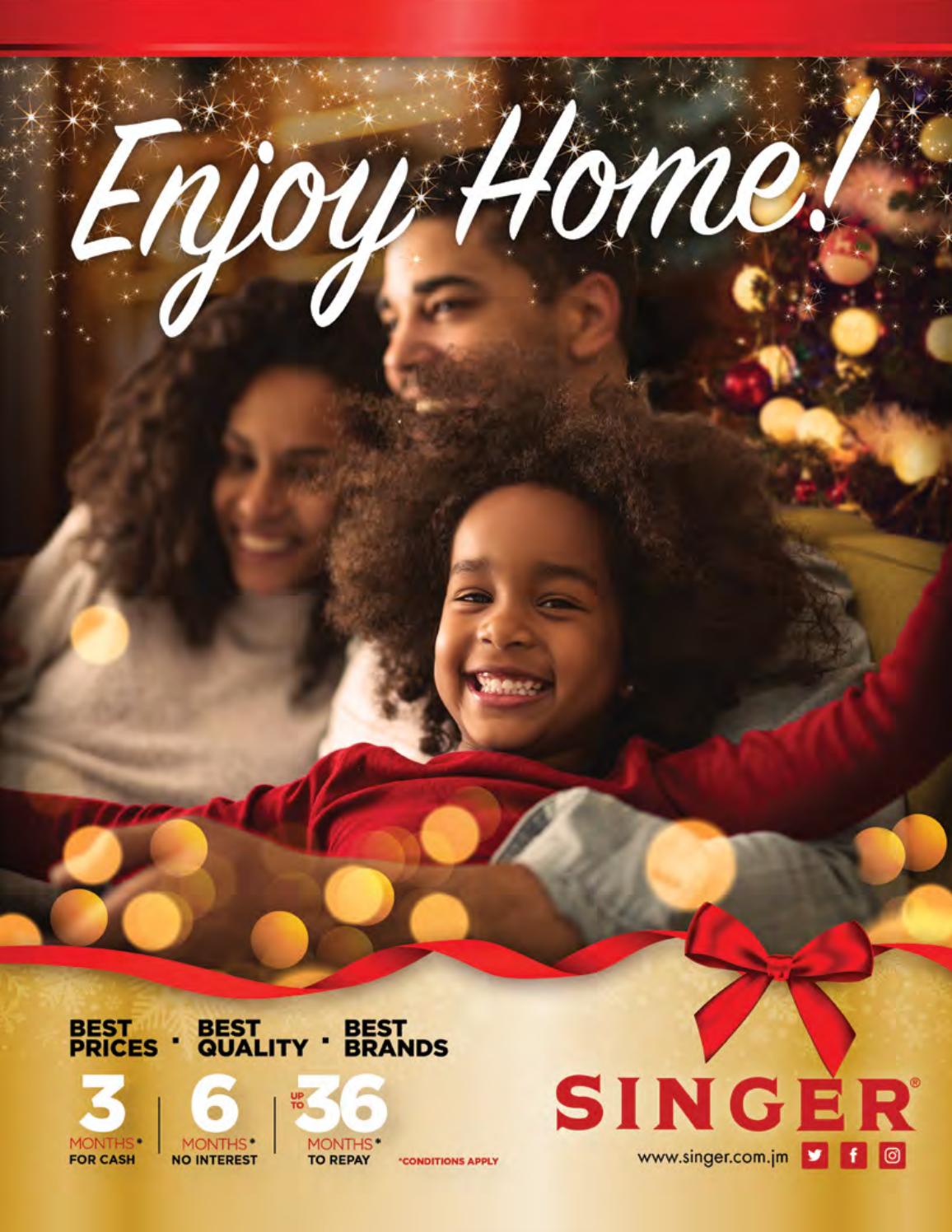 Singer: Enjoy Home Christmas Catalog by Singer Jamaica Ltd - Issuu