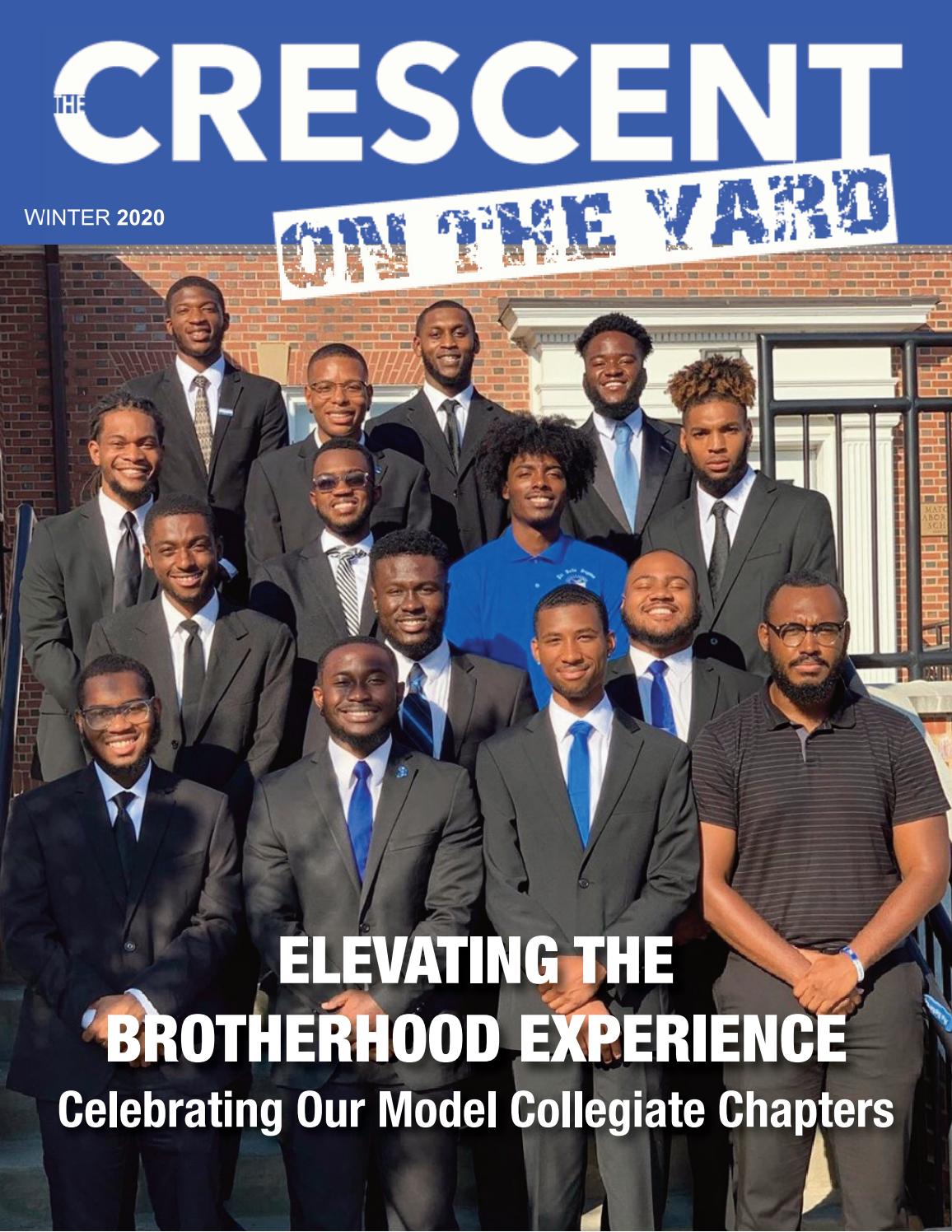 Crescent On The Yard- Winter 2020 Issue by Phi Beta Sigma Fraternity ...
