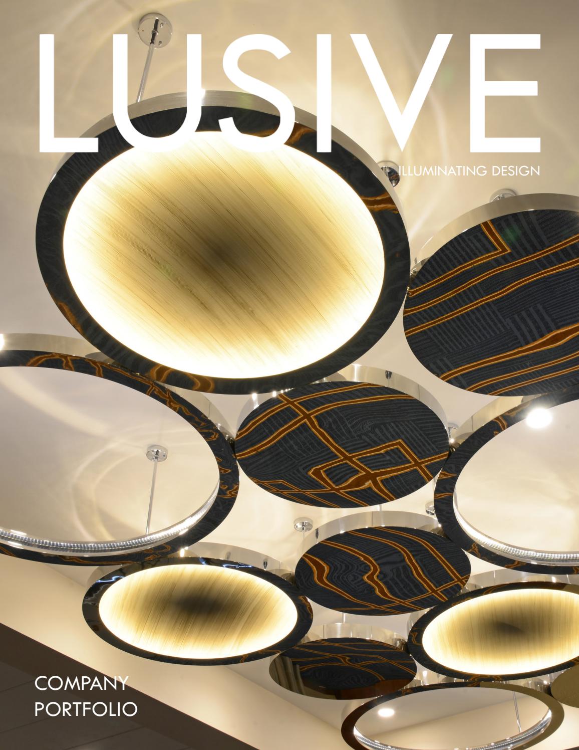 Lusive Company Portfolio by Lusive Lighting - Issuu