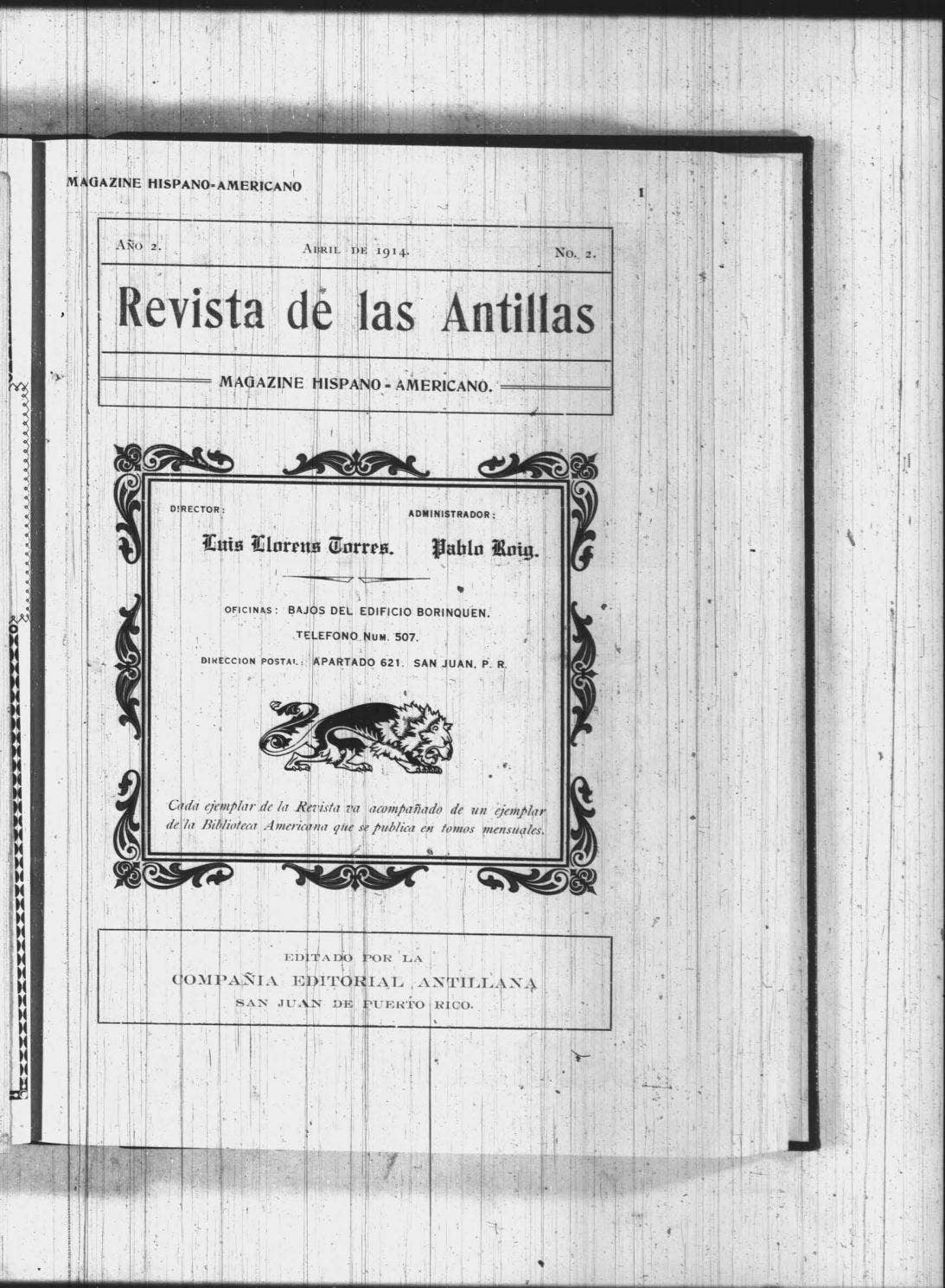 Revista de las Antillas (abr. 1914) by La Colección Puertorriqueña - Issuu