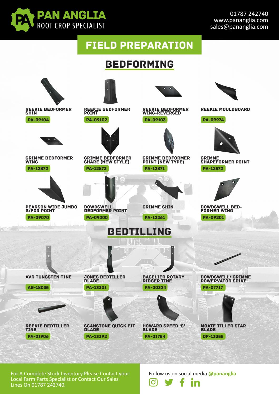 Field Preparation - Root Crop Parts Leaflet by Pan Anglia - Issuu