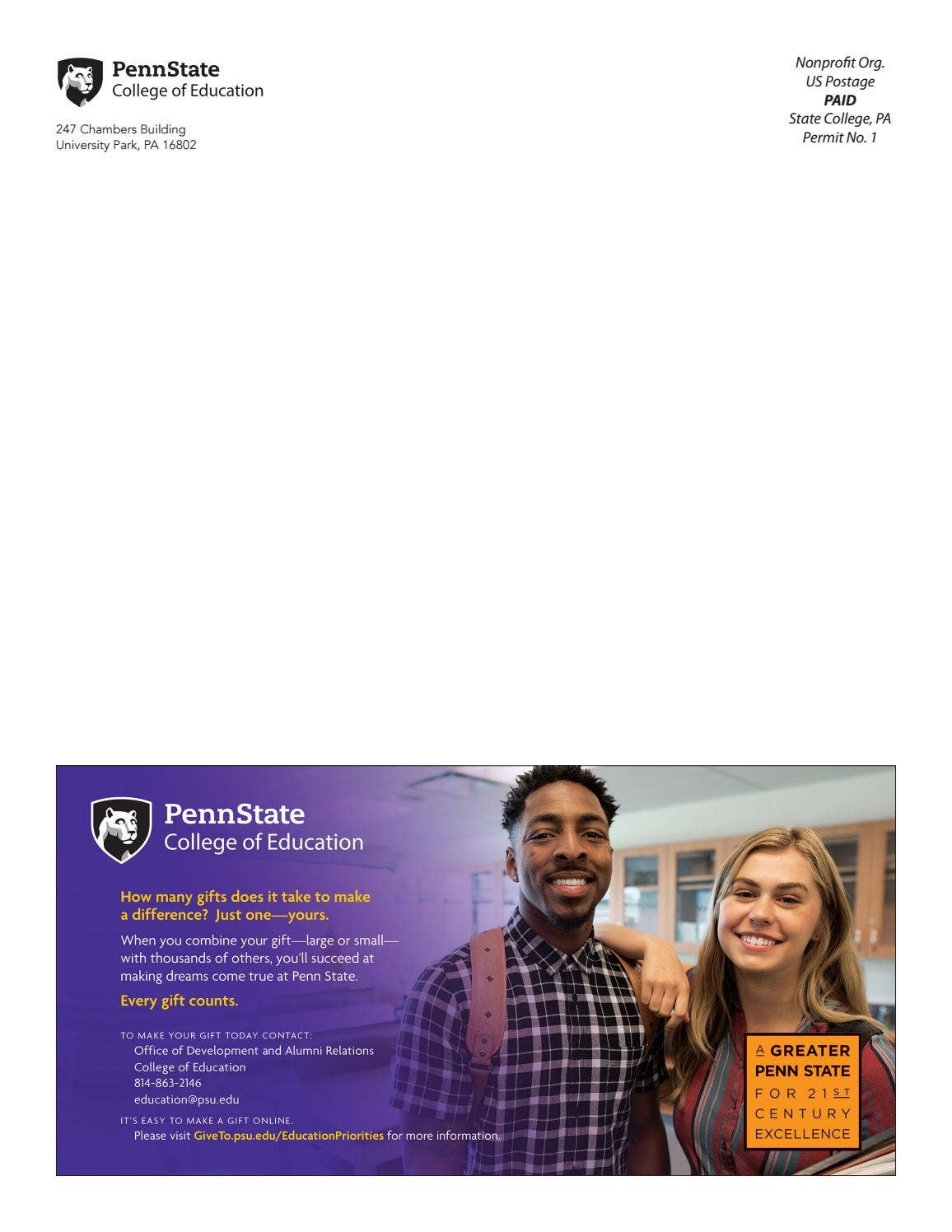 Fall 2020 Penn State College of Education Alumni Magazine by Penn State ...