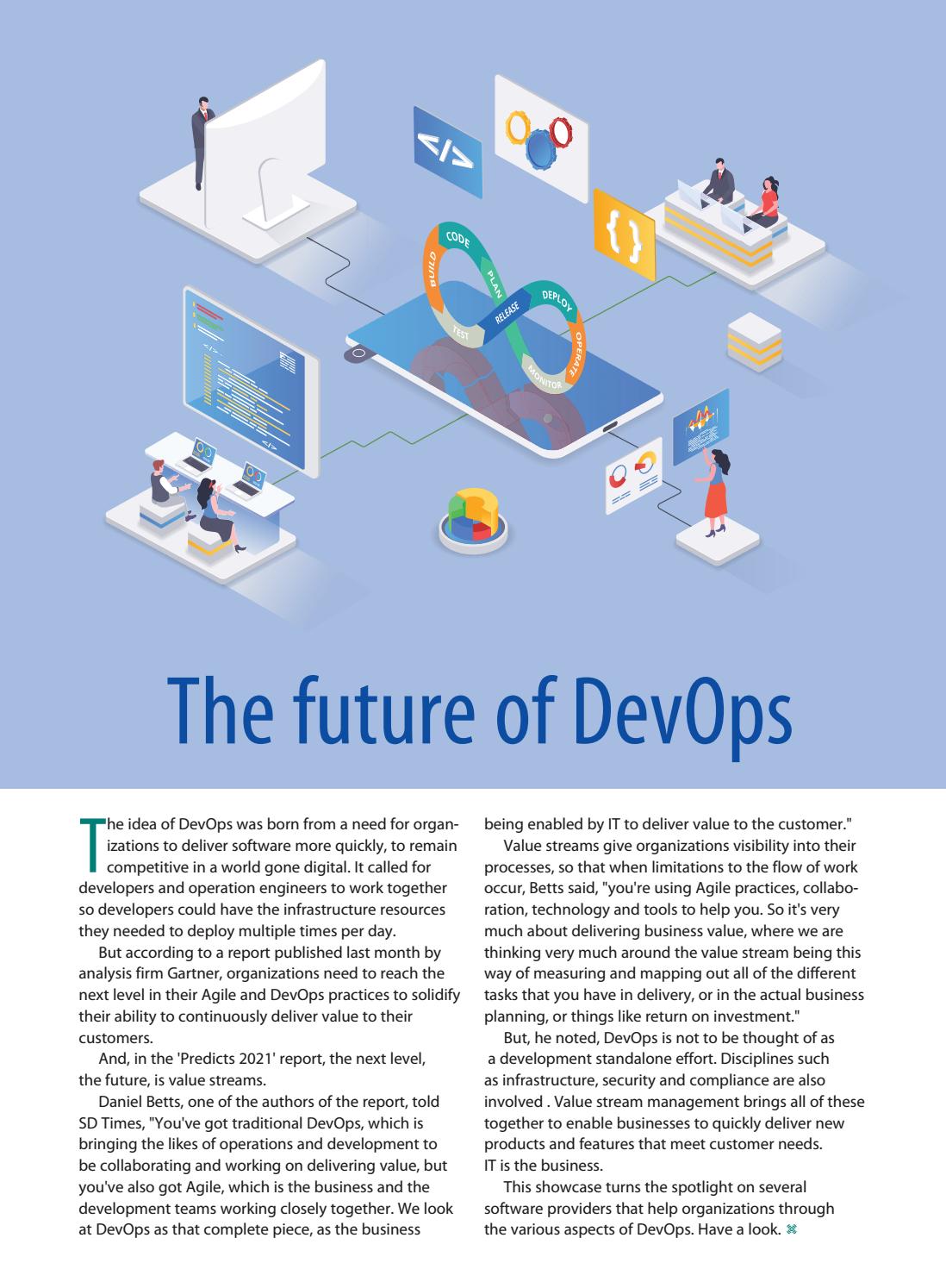 SD Times DevOps Showcase by d2emerge - Issuu