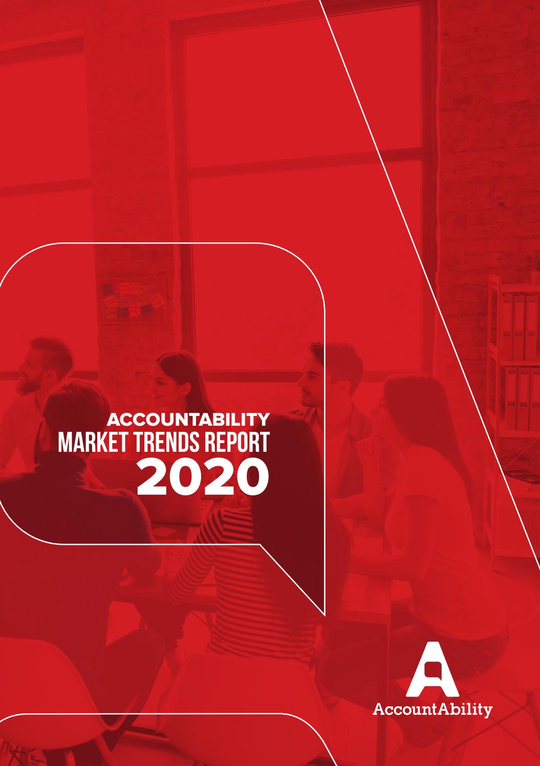 AccountAbility Market Trends Report 2020 by ProArt - Issuu