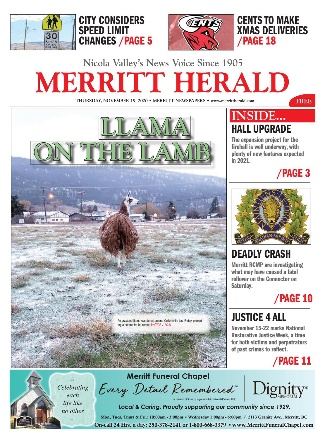 Merritt Herald - November 19, 2020 by Merritt Herald - Issuu