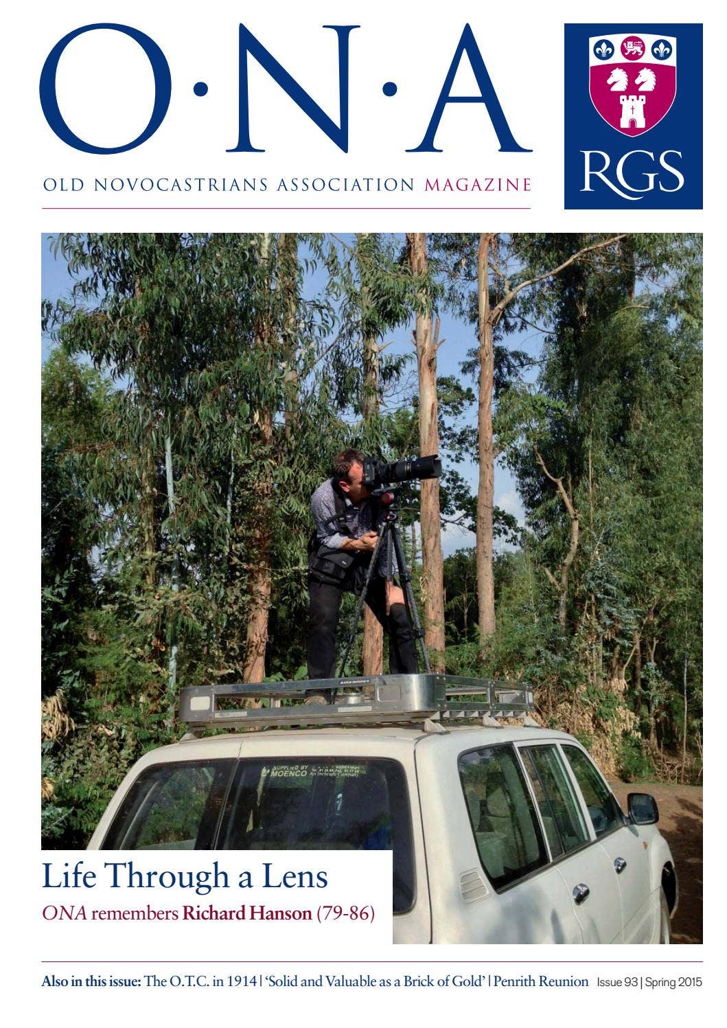 ONA 93 by RGS Newcastle - Issuu