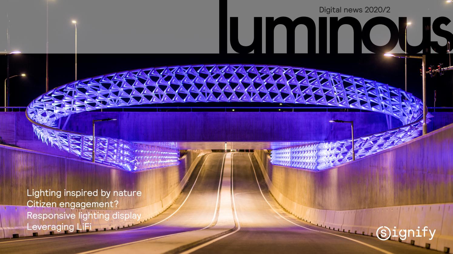 Luminous news #2 by Luminous – International Lighting Magazine - ILR ...