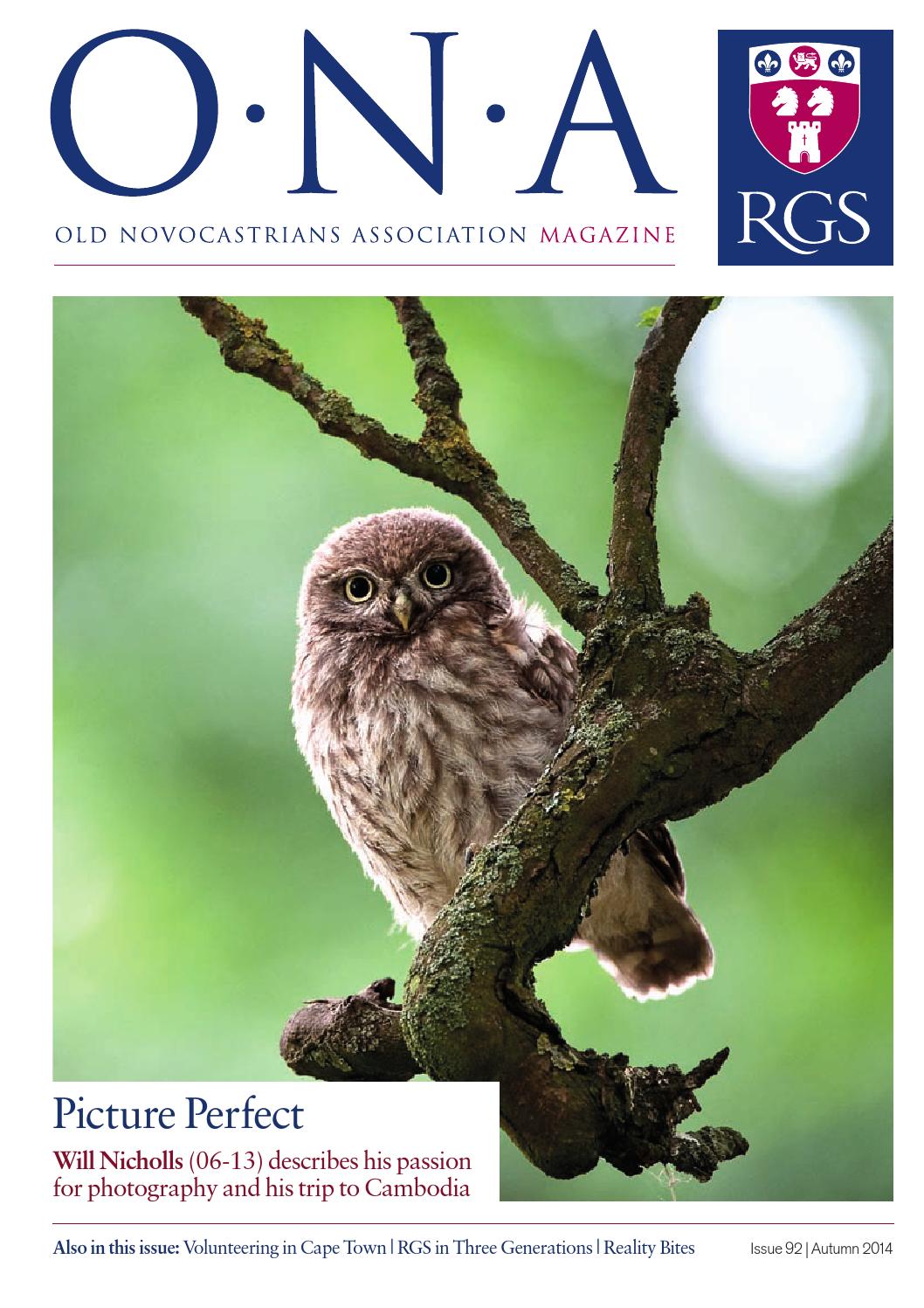 ONA 92 by RGS Newcastle - Issuu