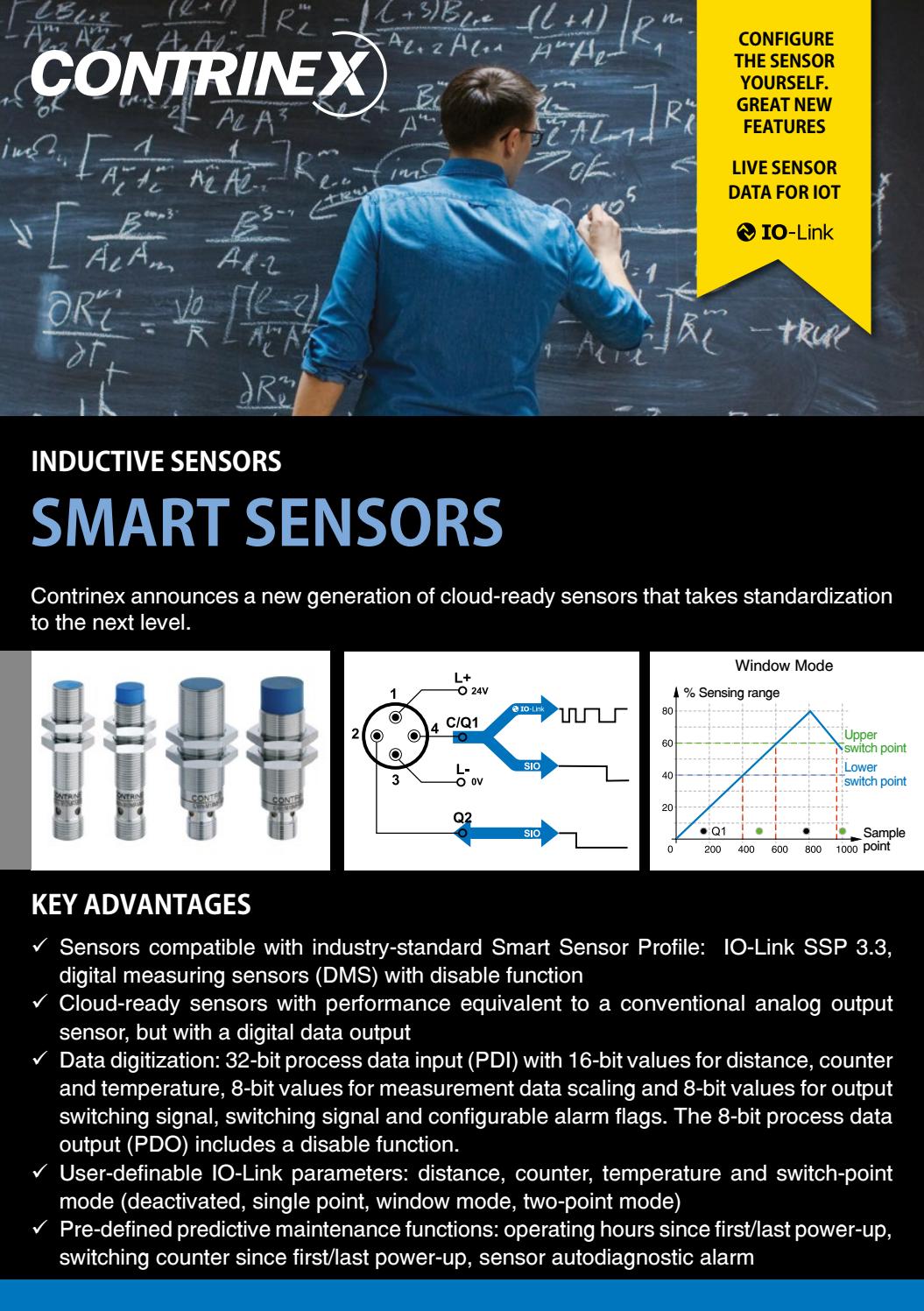 Fair Card Inductive Smart Sensors – English by Contrinex AG - Issuu