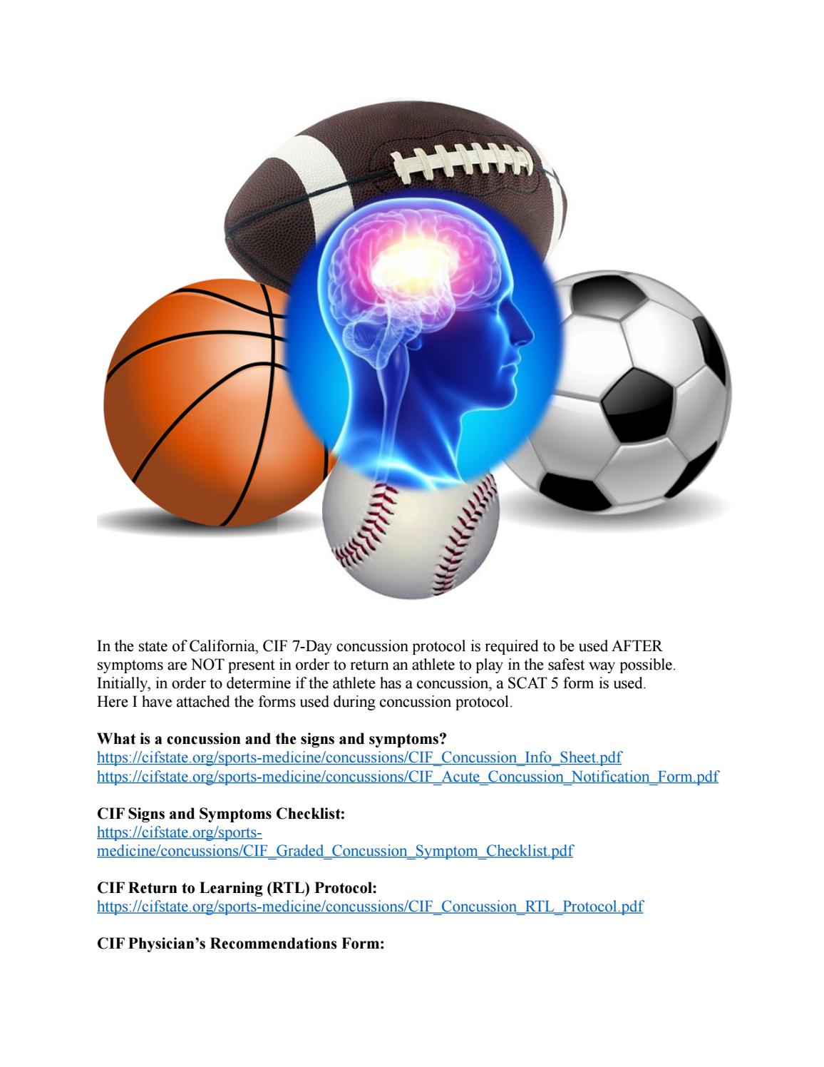 2020 |Murrieta Valley Nighthawks | Concussion Forms by PREPS 365 - Issuu