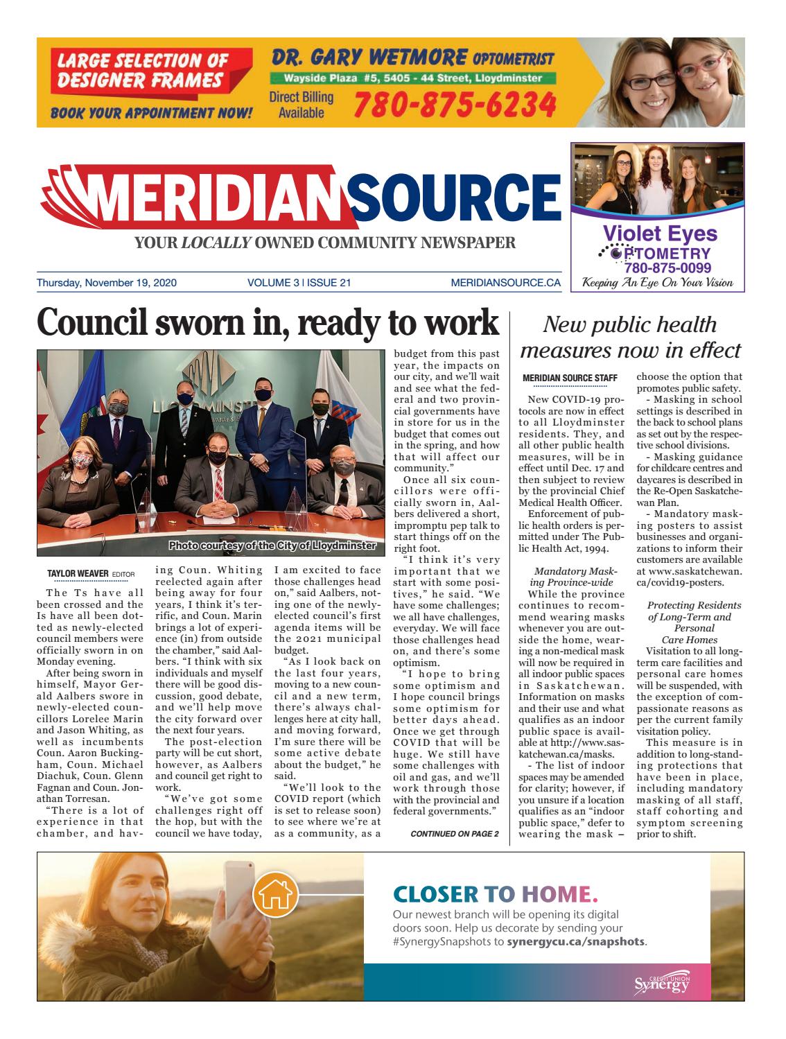 Meridian Source - November 19, 2020 by Meridian Source - Issuu