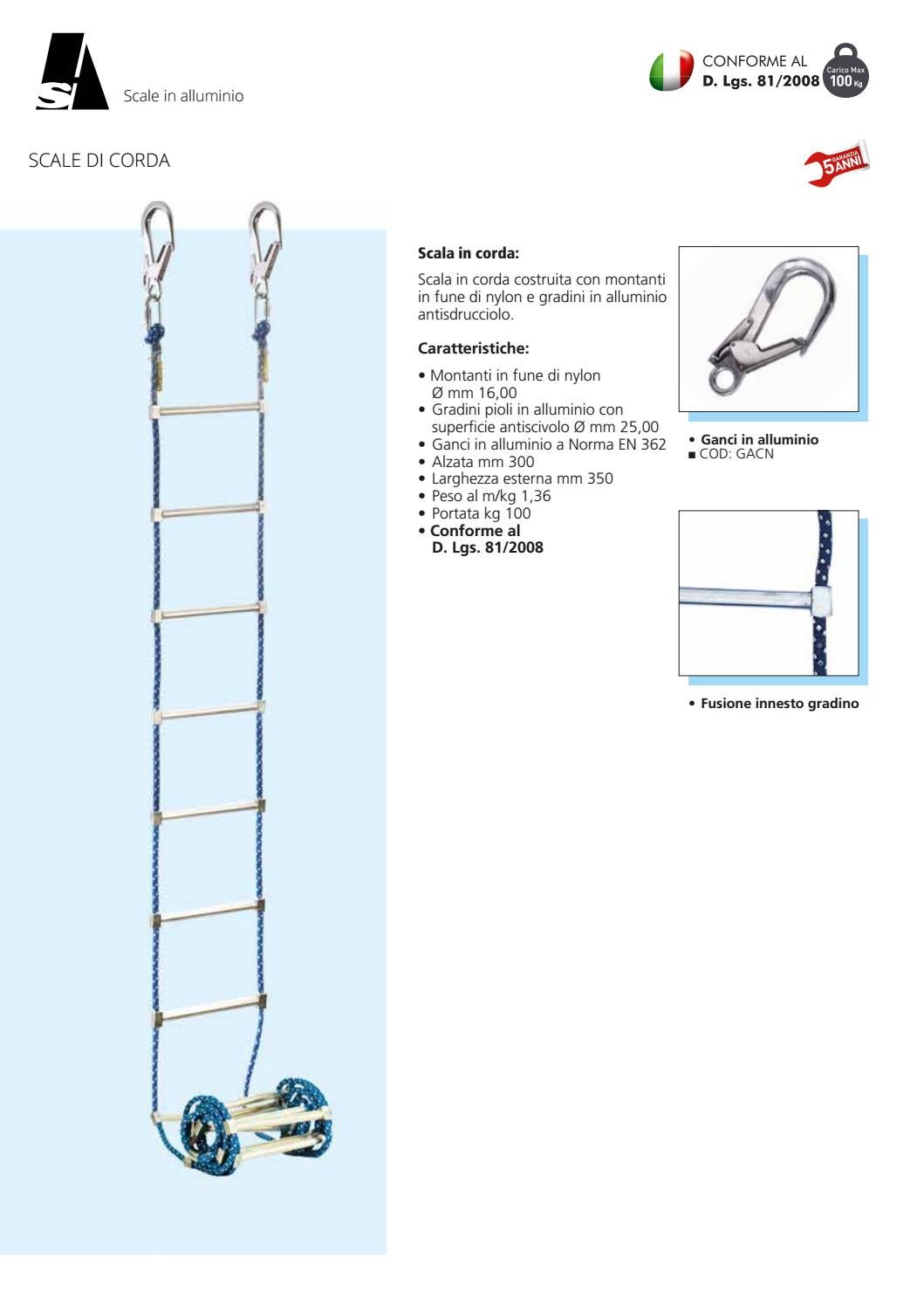 Scala in corda by scale in alluminio - Issuu