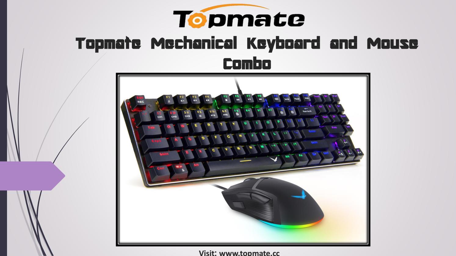 TopMate KM12 Mechanical Gaming Keyboard and Mouse Combo by Top Mate - Issuu