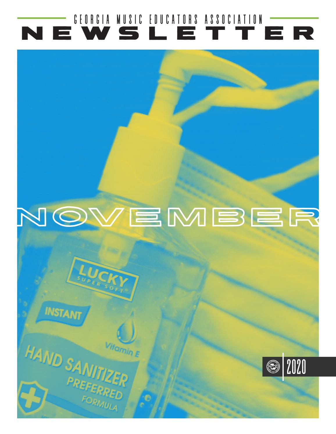 2020 GMEA Newsletter | November by Georgia Music Educators Association ...