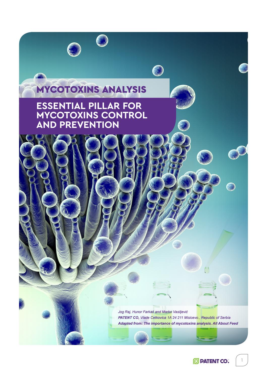 Mycotoxins analysis - Essential pillar for mycotoxins control and ...