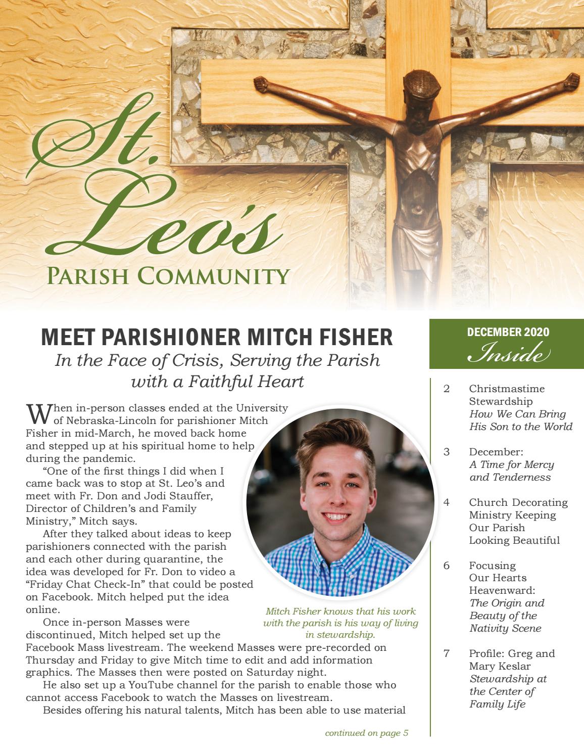 St. Leo's Catholic Parish Community Newsletter — December 2020 by ...