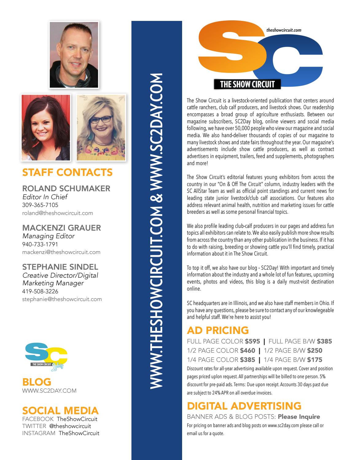 SC Media Kit 2021 by The Show Circuit - Issuu