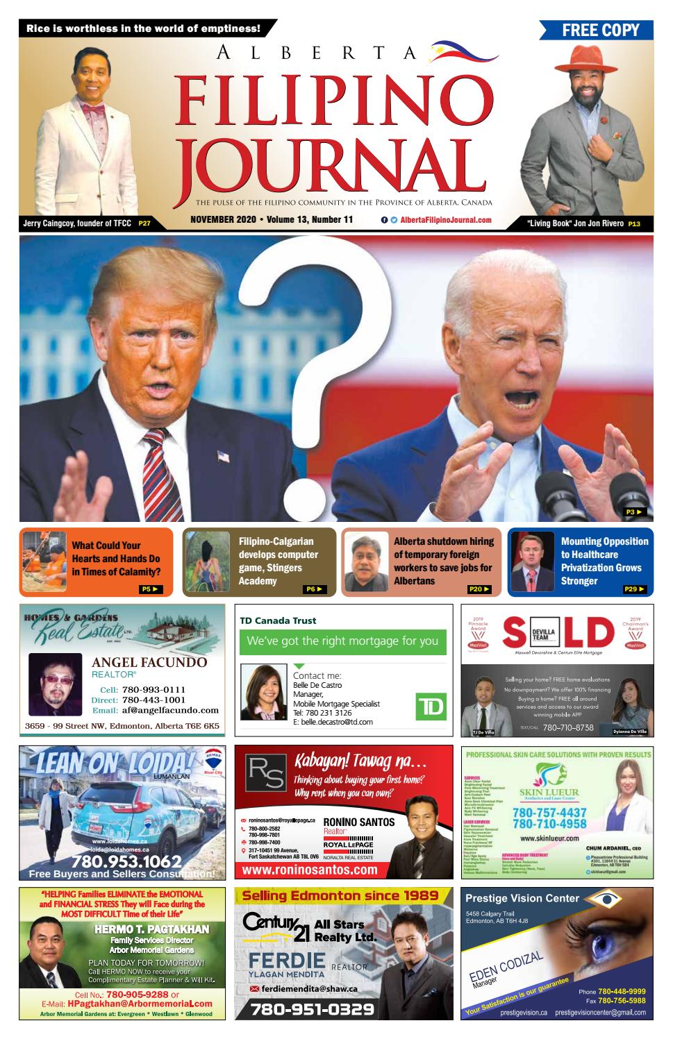Alberta Filipino Journal - November 2020 Issue by Alberta Filipino ...