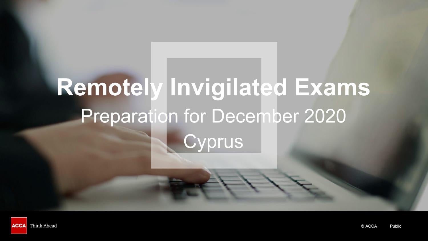 ACCA Remotely Invigilated Exams Guide by GTC Professional Studies - Issuu