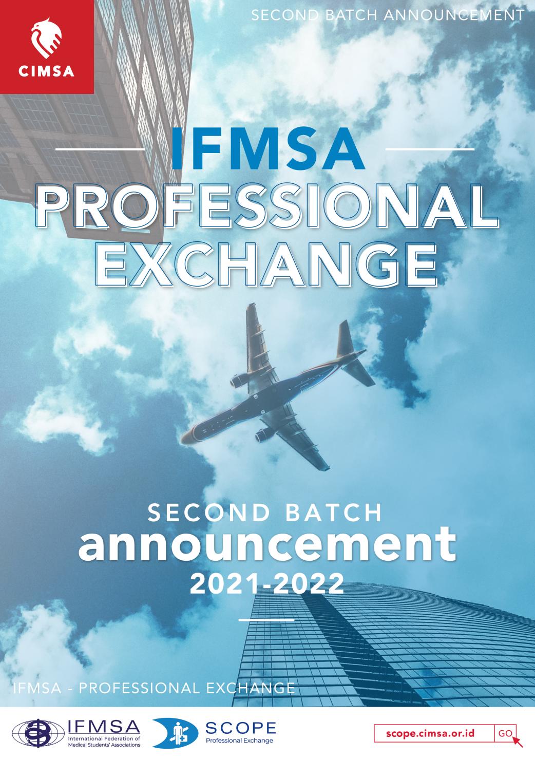 2ND BATCH ANNOUNCEMENT EXCHANGE 2021-2022 by SCOPE CIMSA - Issuu