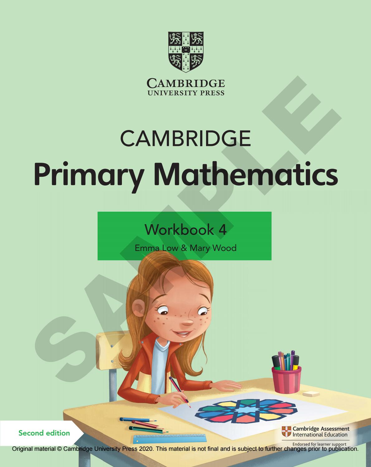 Primary Mathematics Workbook 4 Sample By Cambridge University Press Primary Mathematics Workbook 4 Sample By Cambridge University Press