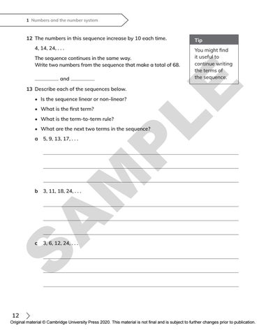Primary Mathematics Workbook 4 Sample by Cambridge International ...