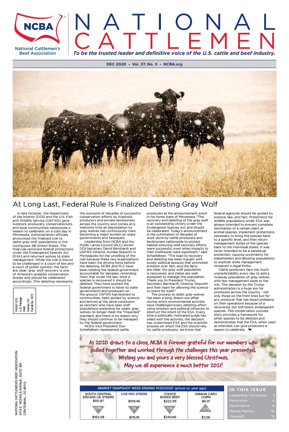 December 2020 - National Cattlemen by NCBA - Issuu
