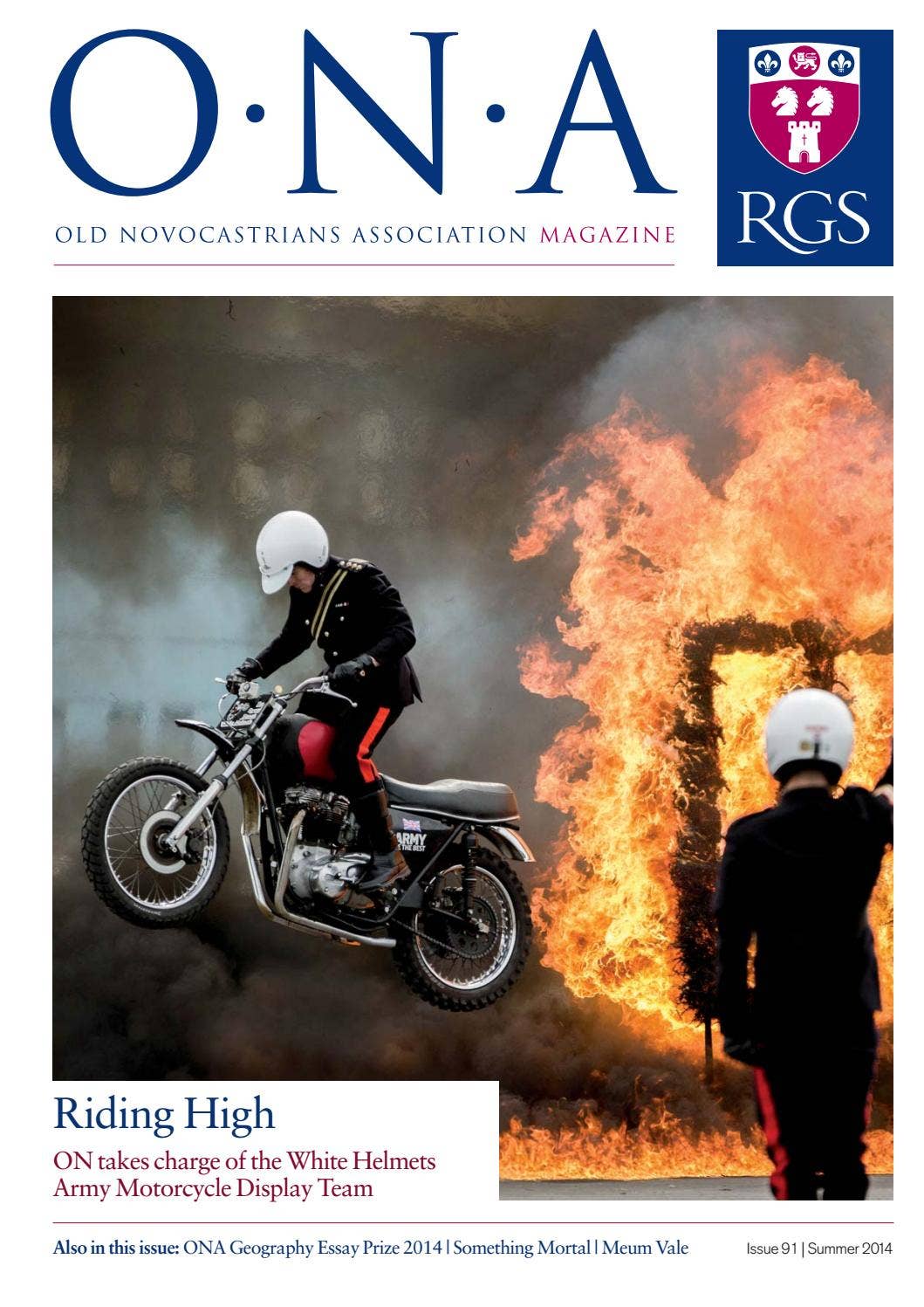 ONA 91 by RGS Newcastle - Issuu