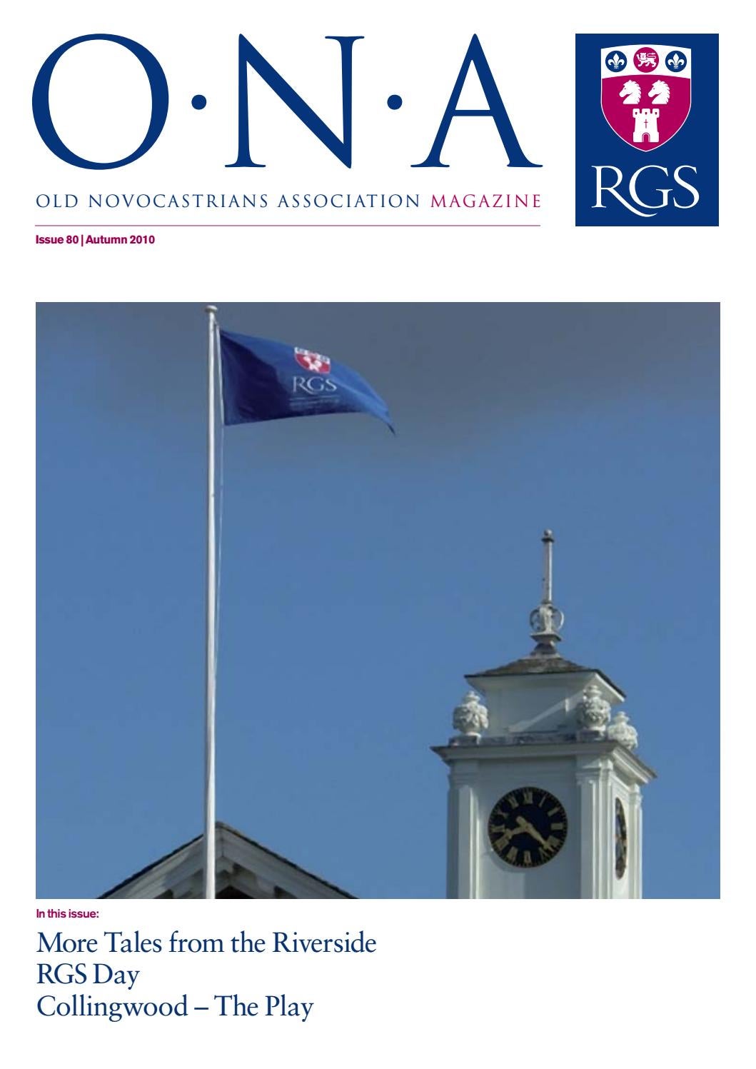 ONA 80 by RGS Newcastle - Issuu