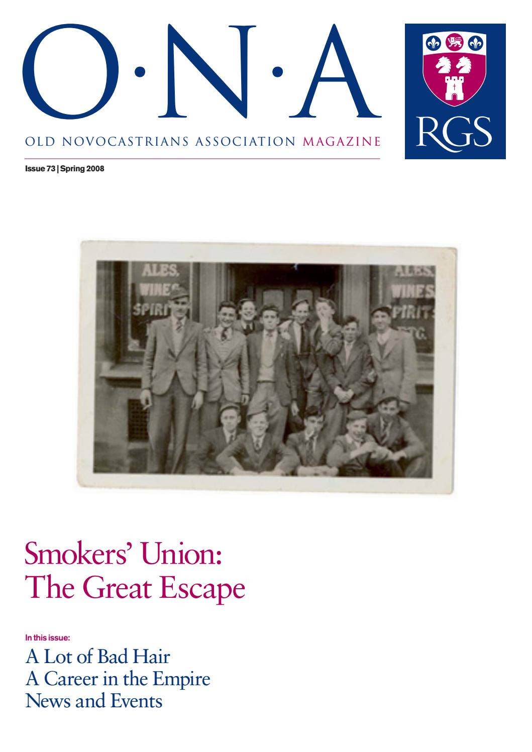 ONA 73 by RGS Newcastle - Issuu