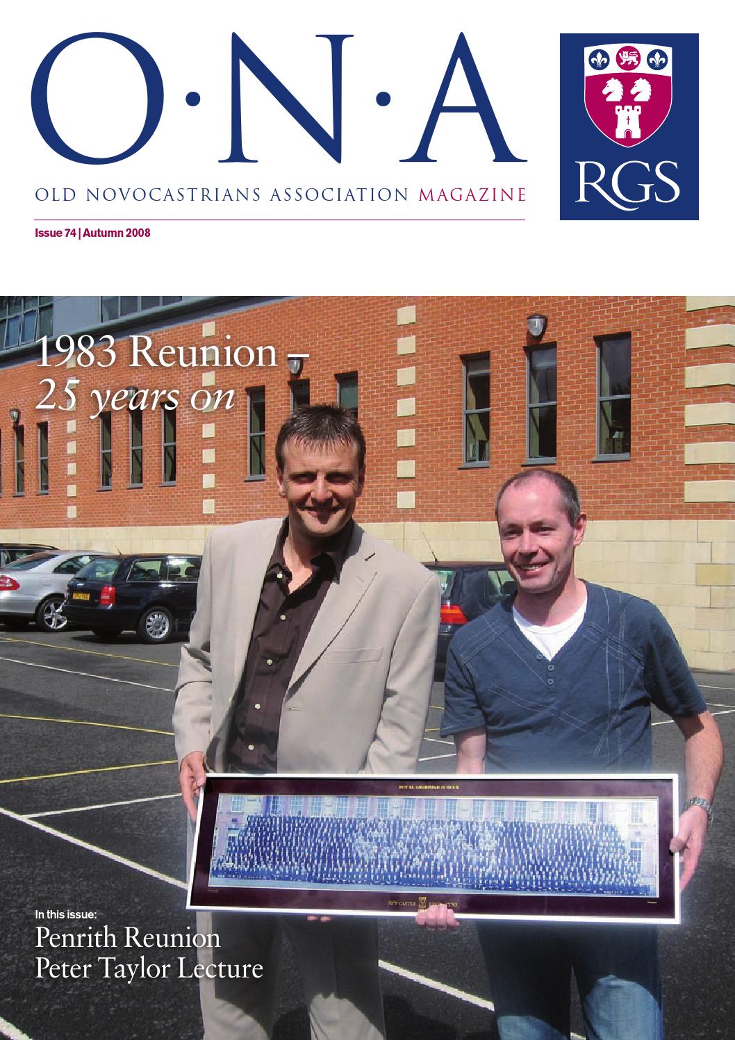 ONA 74 by RGS Newcastle - Issuu