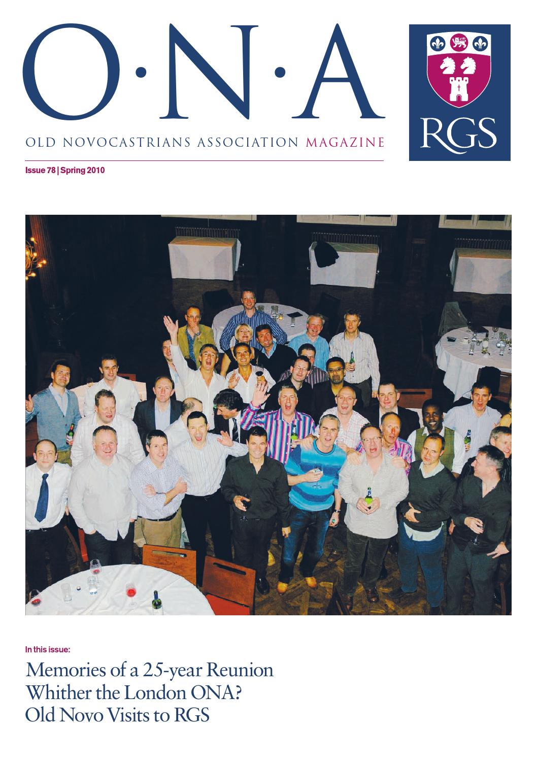 ONA 78 by RGS Newcastle - Issuu