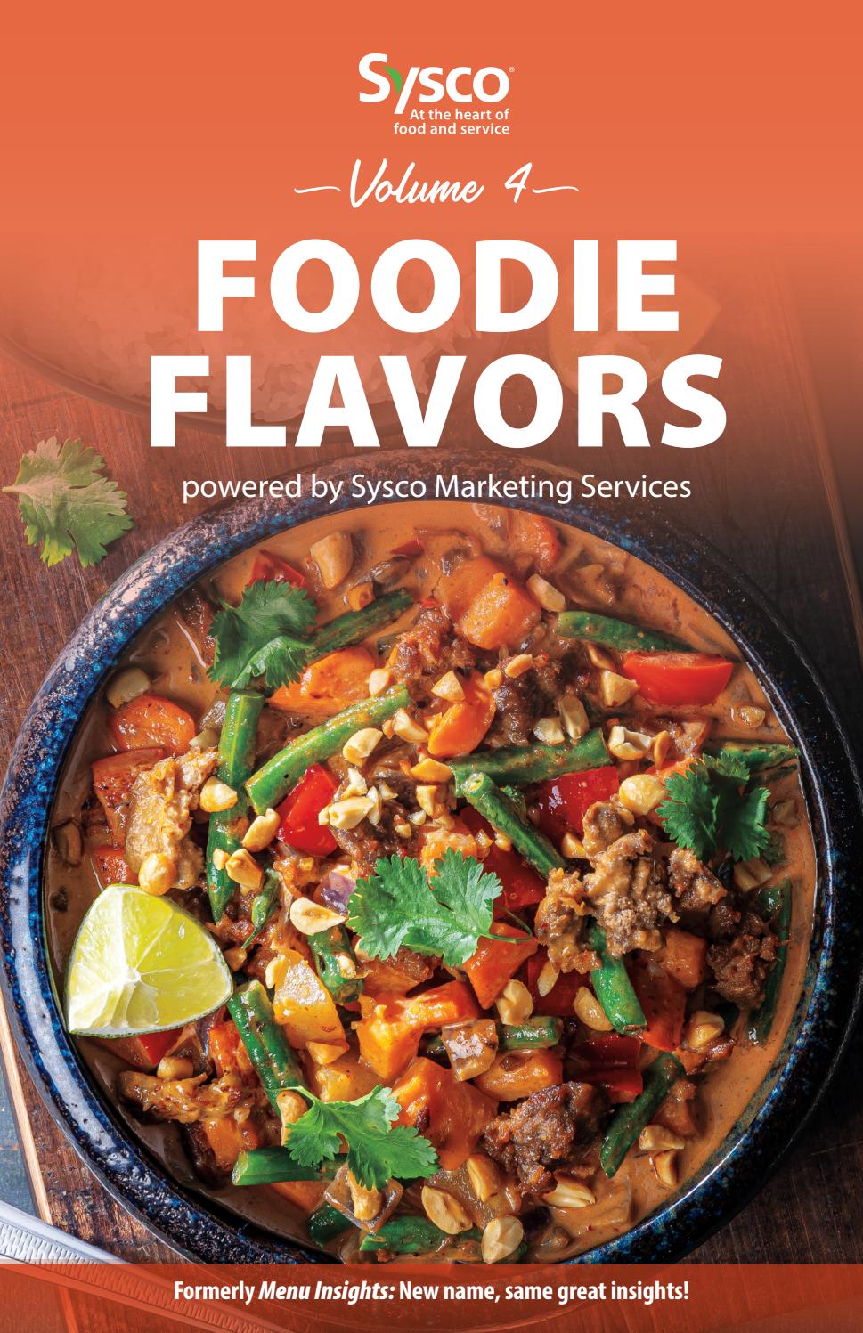 Sysco Foodie Flavors_Fall 2020_Volume 4 by Sysco - Issuu