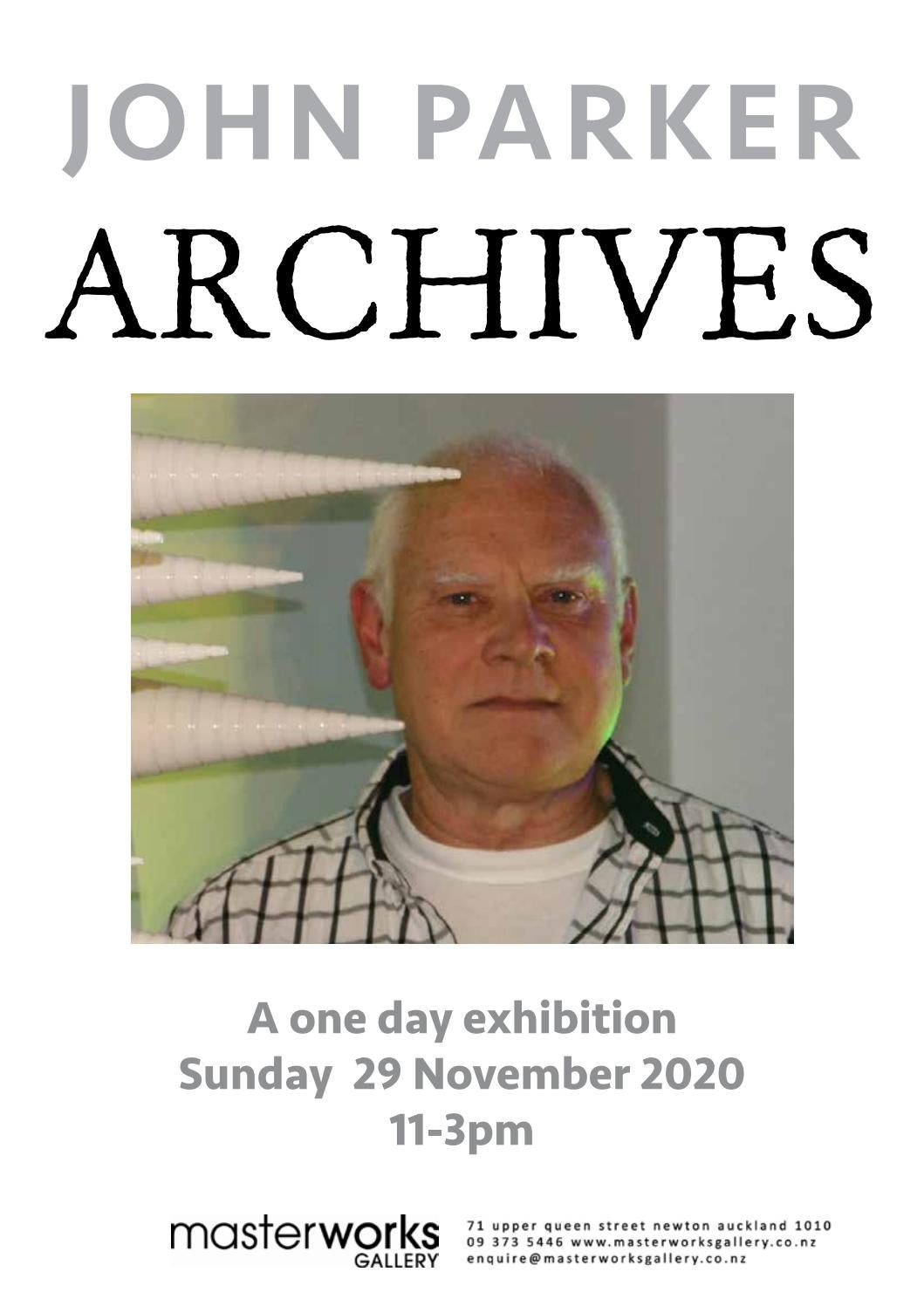 John Parker - Archives 2020 e-catalogue by Masterworks Gallery - Issuu