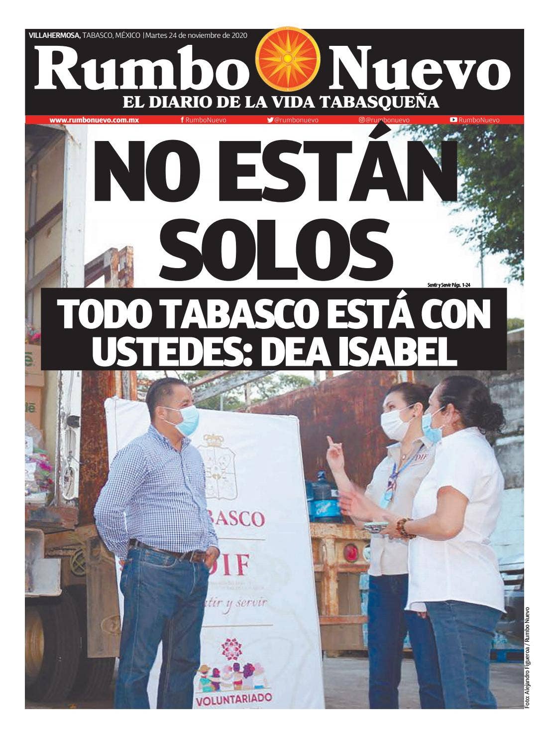 Rumbo Nuevo. Martes 24 de noviembre de 2020 by Grupo Rumbo Nuevo - Issuu