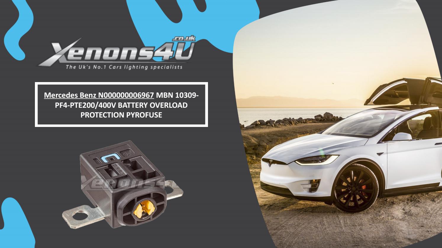 Mercedes Benz N000000006967 MBN 10309-Pf4-Pte200/400v Battery Overload ...