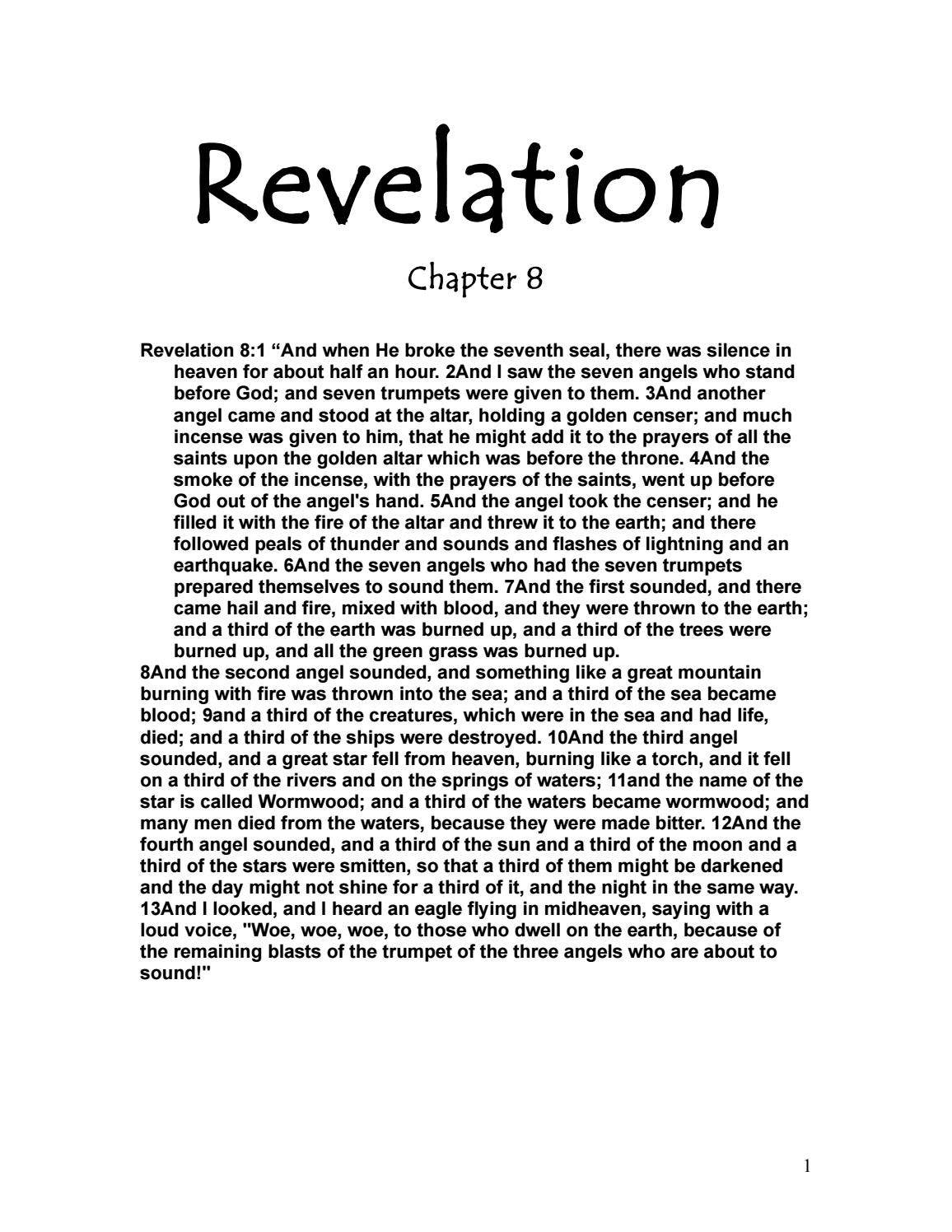 Revelation Chapter 8/Commentary by Mark Dunagan - Issuu