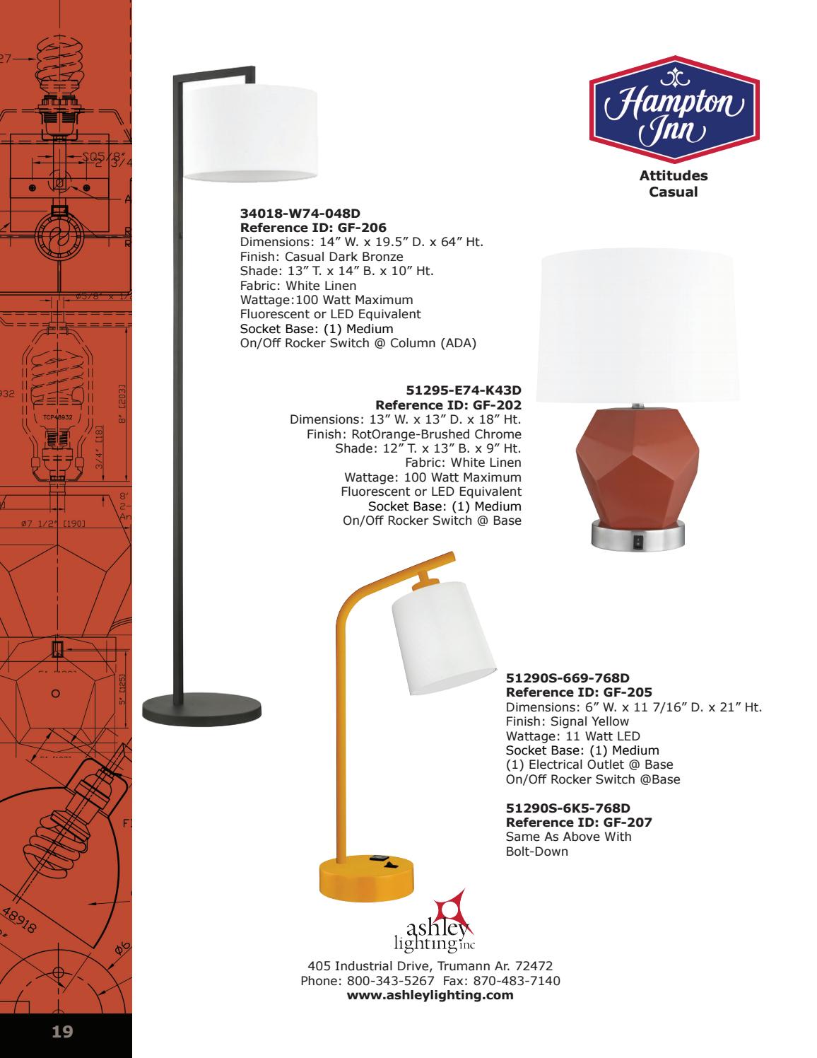 Hampton Inn Casual by Ashley Lighting - Issuu