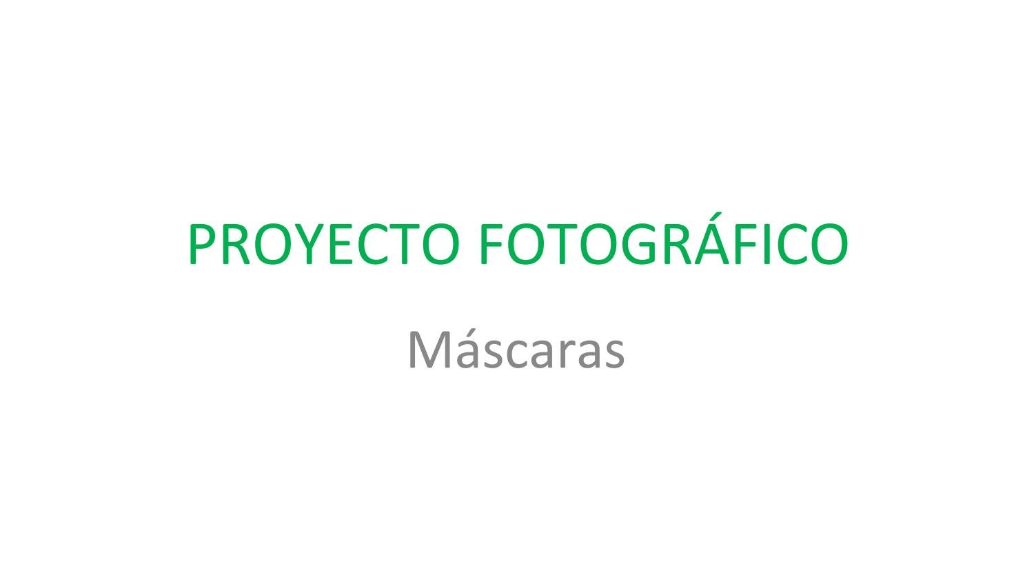 Brief Proyecto Fotográfico by Zoe Vidal - Issuu