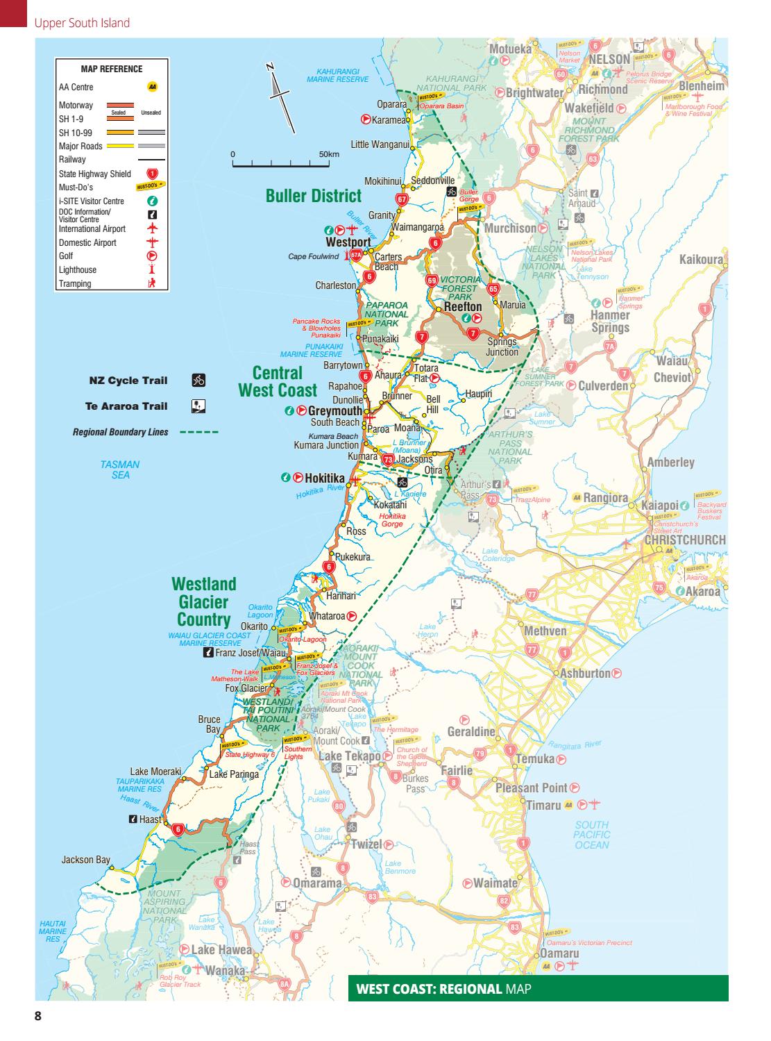 Upper South Island Must-Do's 2021 by AA Traveller - Issuu