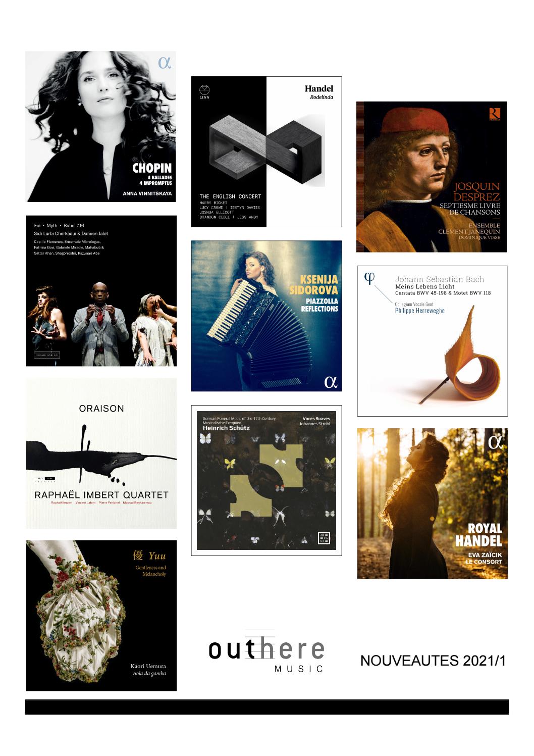 NOUVEAUTES OUTHERE 2021 / 1 by Outhere Music - Issuu