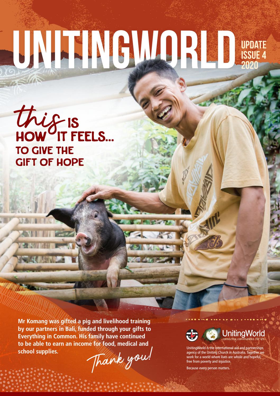 UnitingWorld Update Issue 4, 2020 by UnitingWorld - Issuu