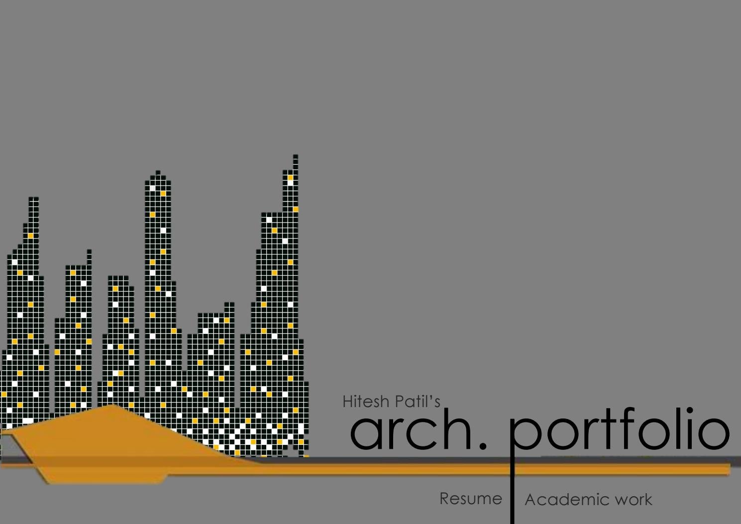 Hitesh's Architecture Portfolio| Architectural Design + Photography by ...