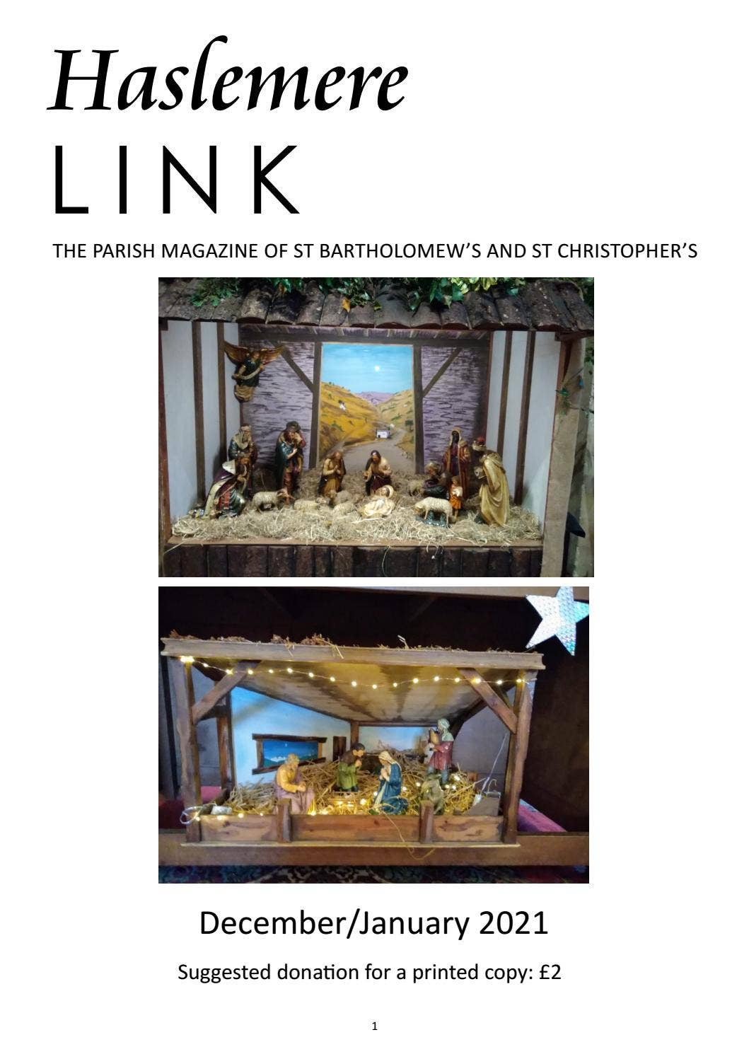 Haslemere Parish Link Magazine - December 2020 / January 2021 by ...