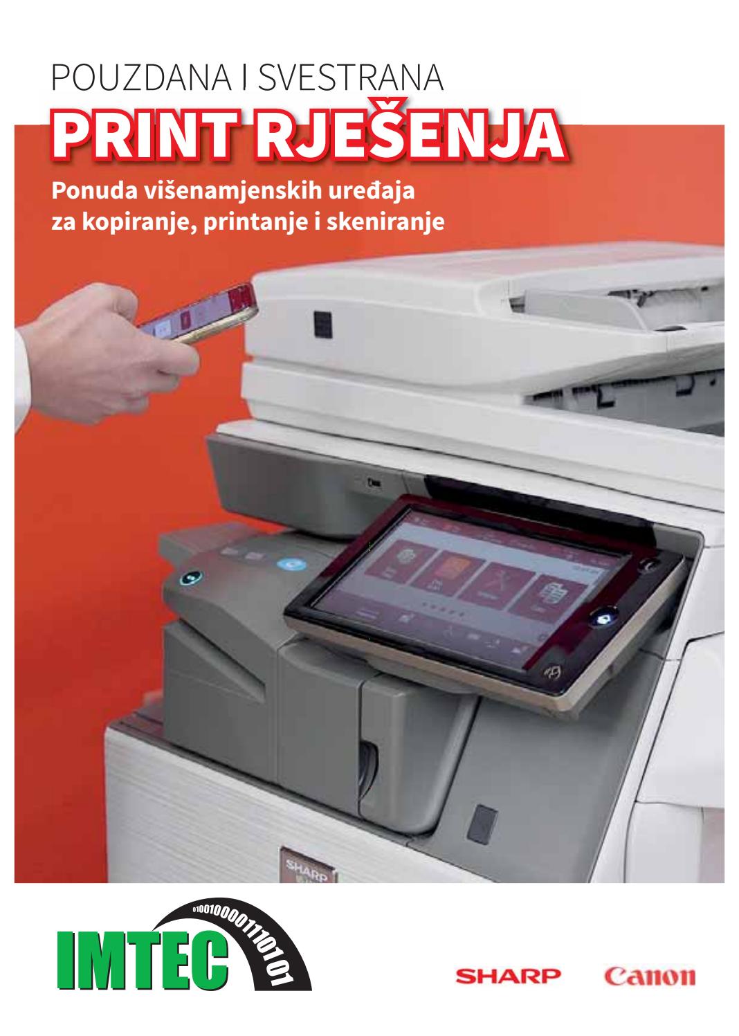 PRINT RJEŠENJA by IMTEC Web Shop - Issuu
