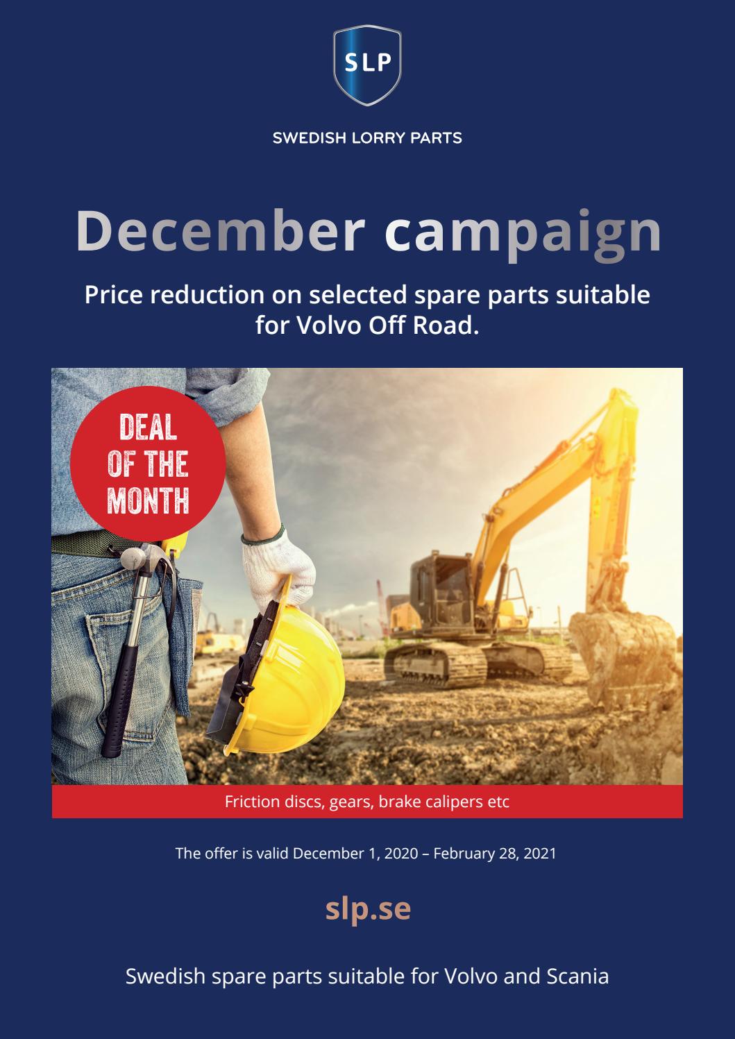 SLP_December campaign_2020 by SLP - Swedish Lorry Parts - Issuu