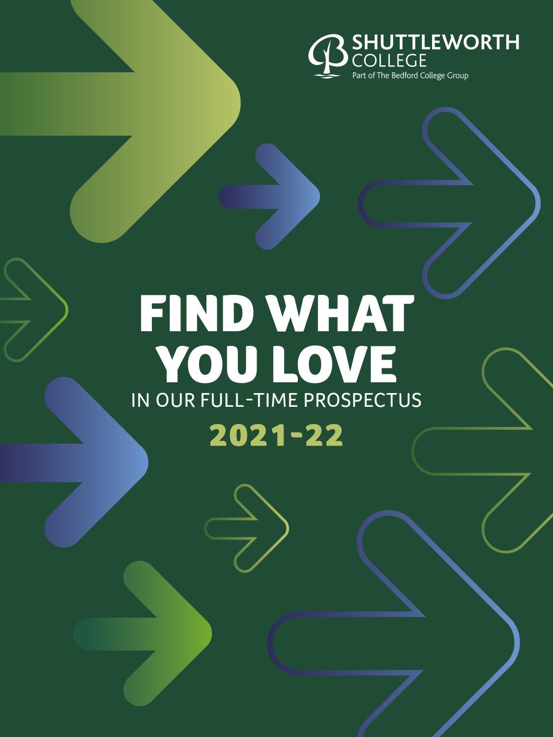 Shuttleworth College Full Time Study Programme Guide 2021-22 by The ...